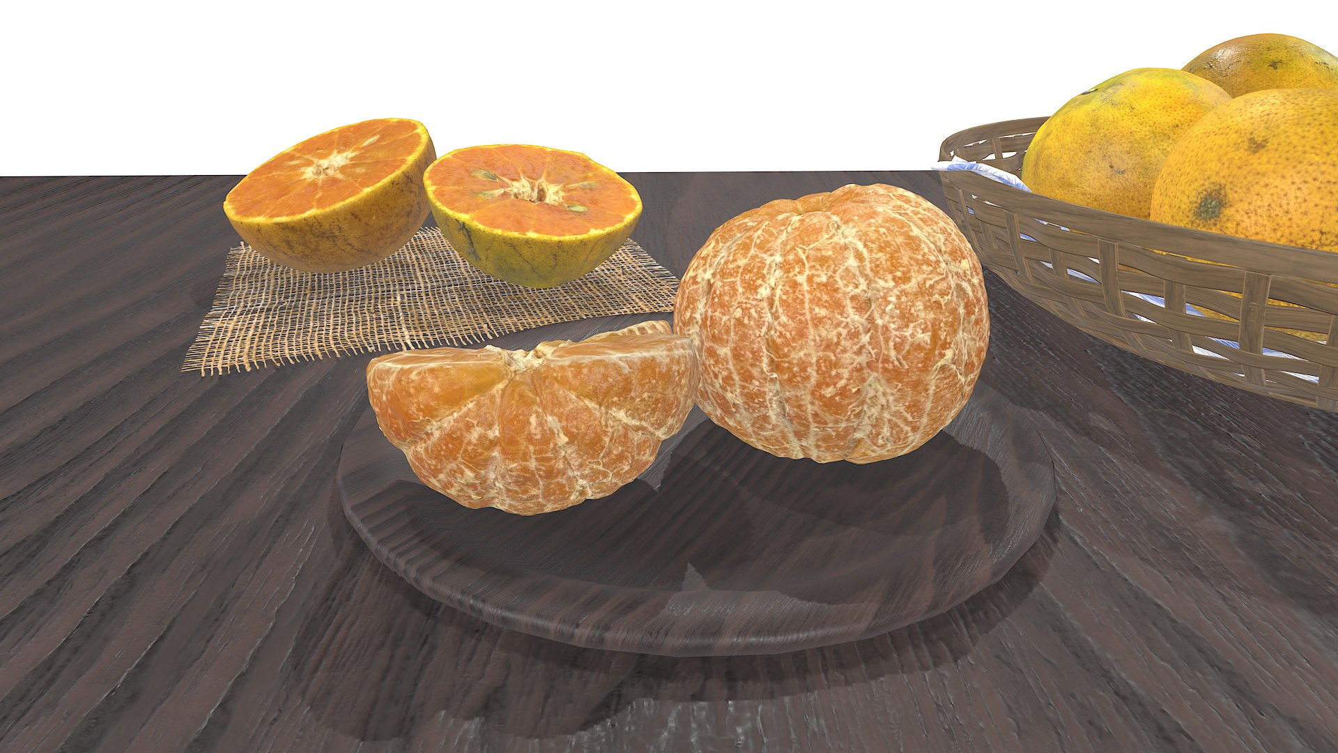 3D Oranges Full Set Model - TurboSquid 2017269