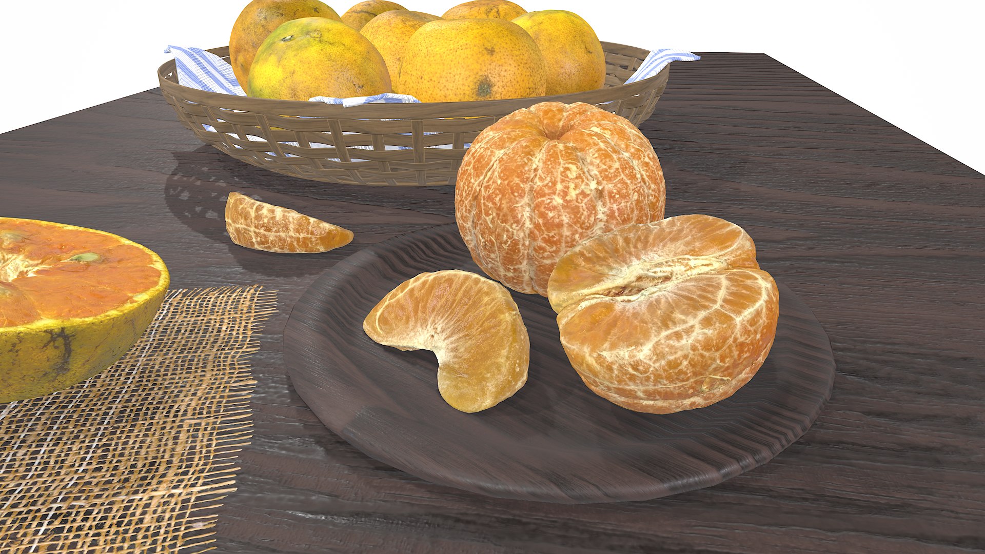 3D Oranges Full Set Model - TurboSquid 2017269