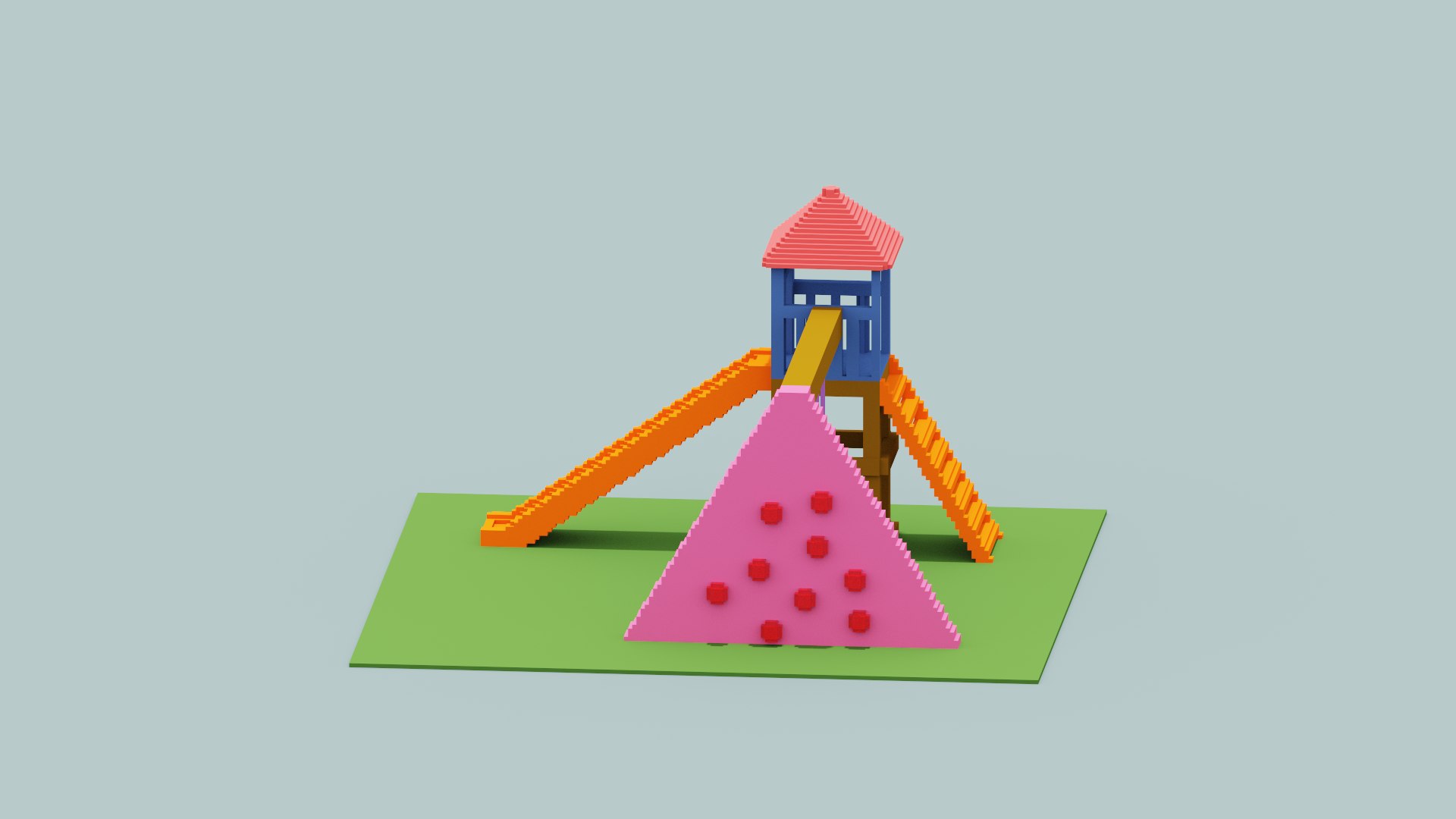 Voxel Playground 3D Model - TurboSquid 1847973