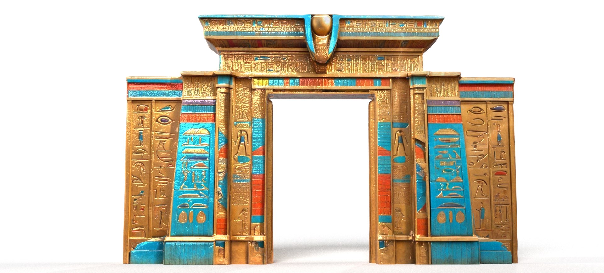 Ancient Egyptian Gates Pack 3D Model - TurboSquid 2303463