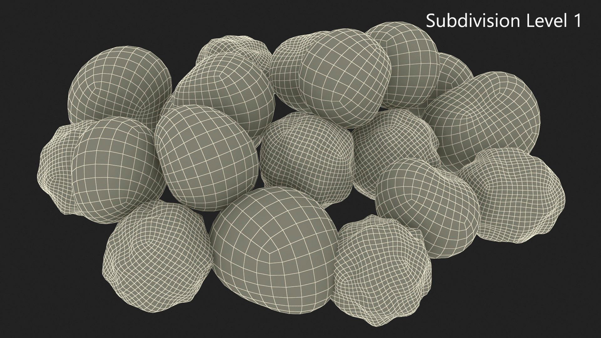 3D Big Hail Small Bunch - TurboSquid 2155048