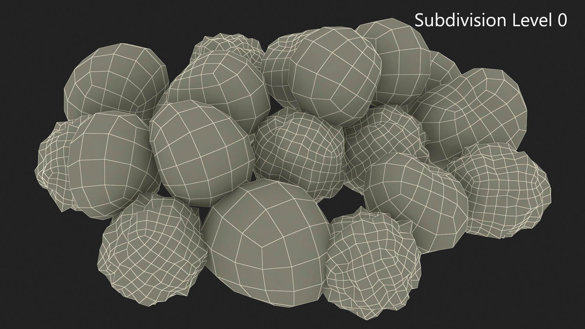 3D Big Hail Small Bunch - TurboSquid 2155048