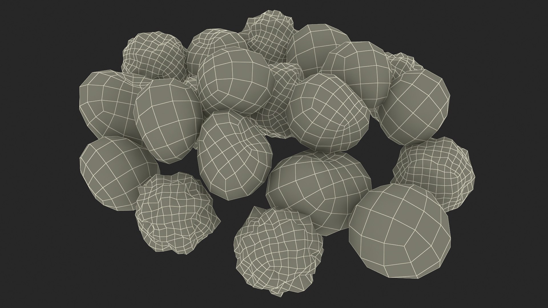 3D Big Hail Small Bunch - TurboSquid 2155048