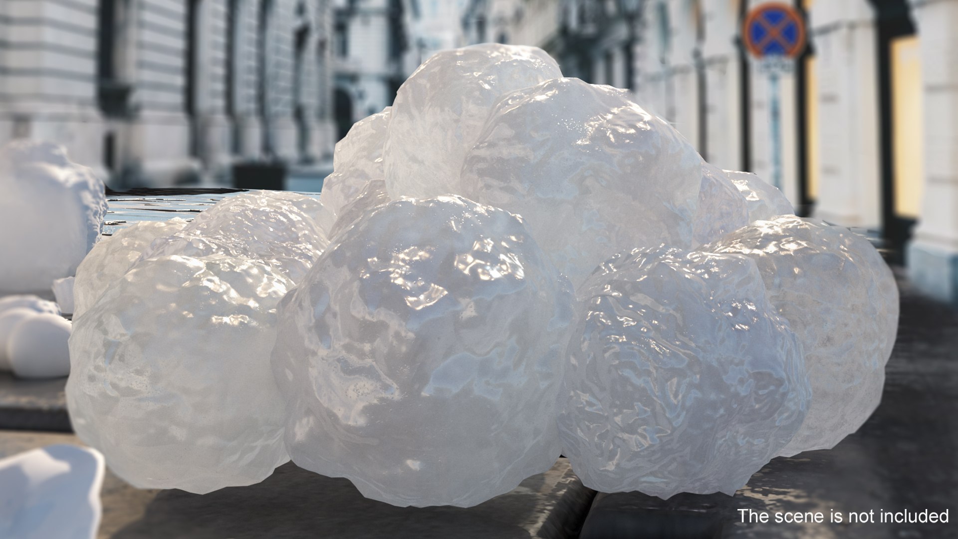 3D Big Hail Small Bunch - TurboSquid 2155048