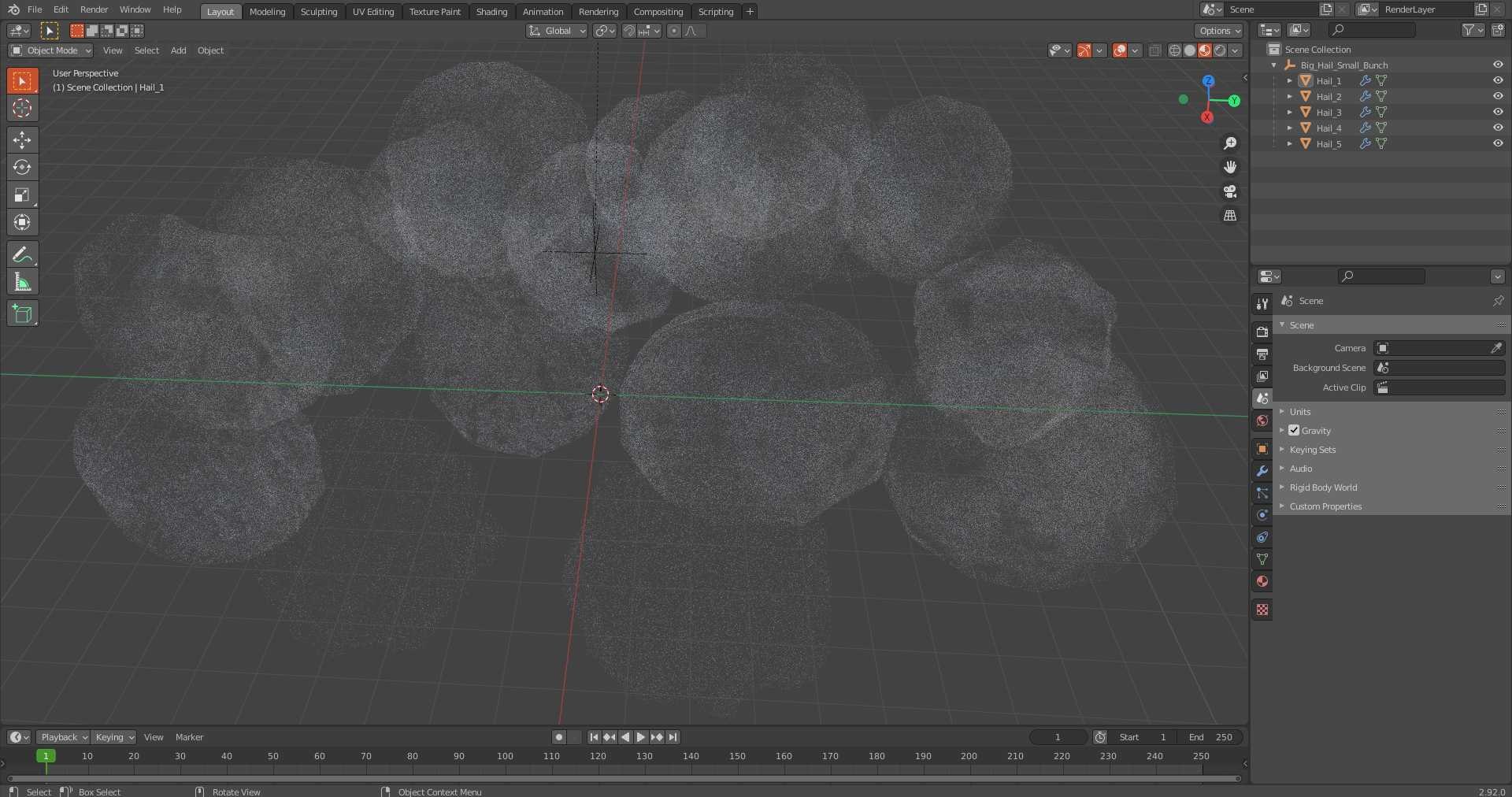 3D Big Hail Small Bunch - TurboSquid 2155048