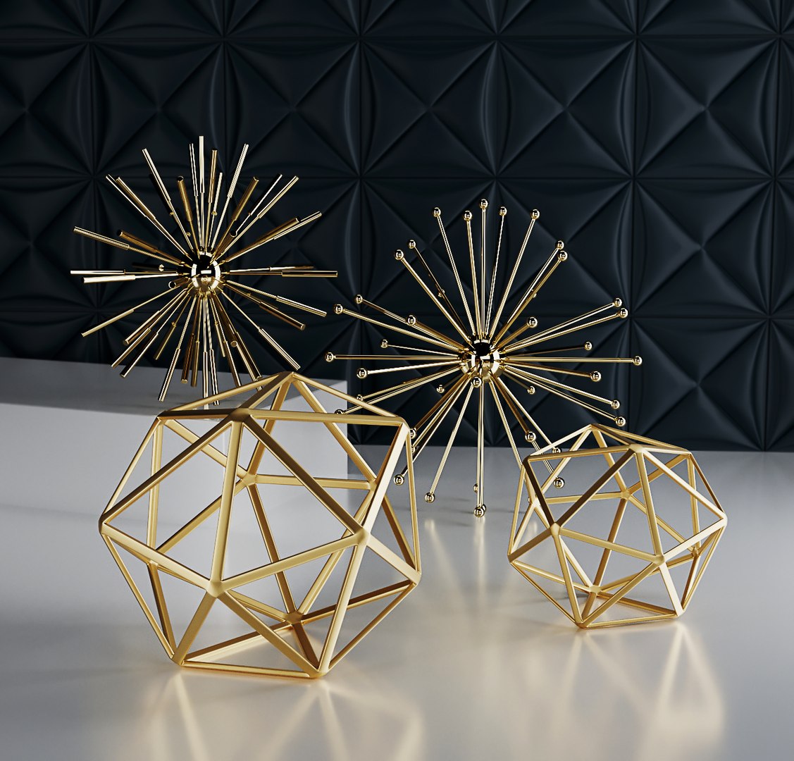 3D Christmas Triangle Model - TurboSquid 1641753