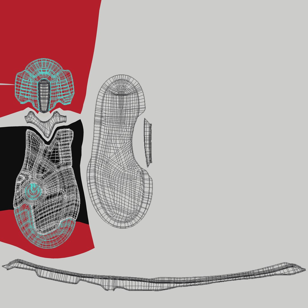 3D New Balance 650 Red - TurboSquid 1975670