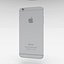 3d Apple Iphone 6 Silver Model