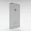 3d Apple Iphone 6 Silver Model