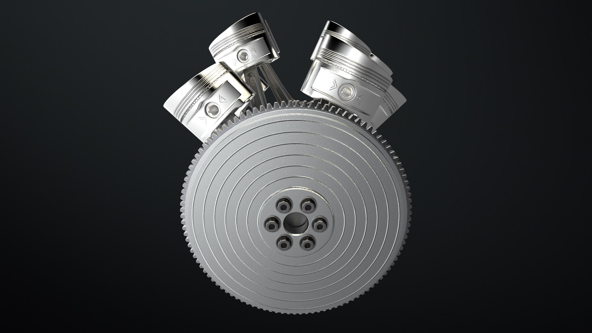 W8 Engine Working Animated Model - TurboSquid 1866494