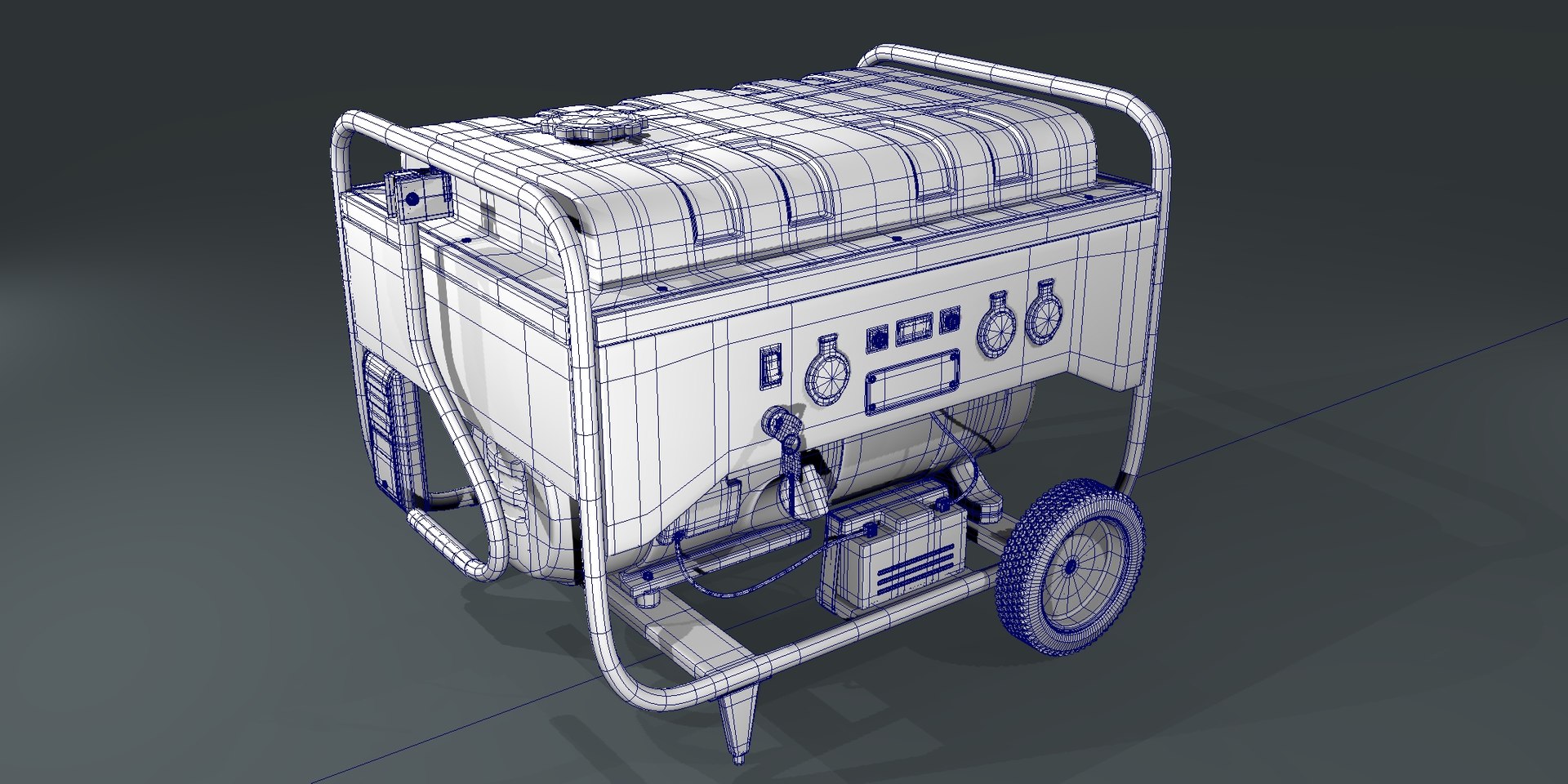 3D Power Generator - TurboSquid 1781546