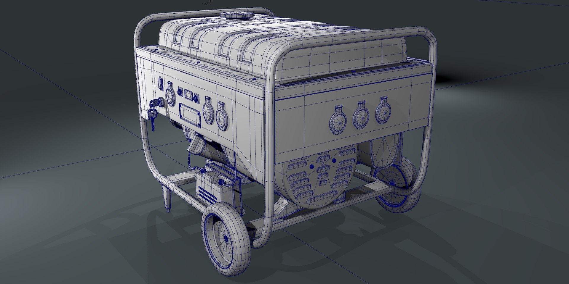 3D Power Generator - TurboSquid 1781546