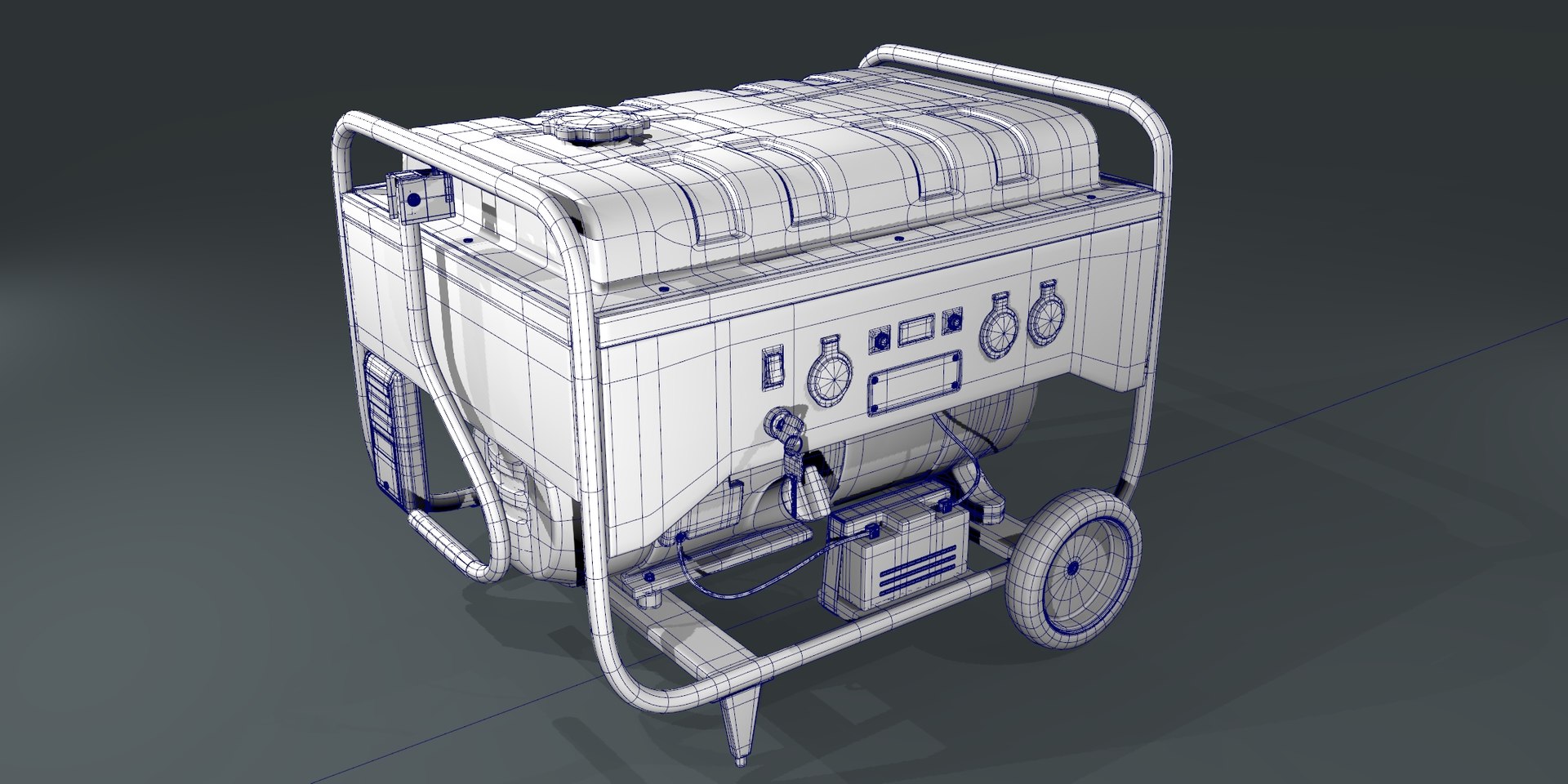 3D Power Generator - TurboSquid 1781546