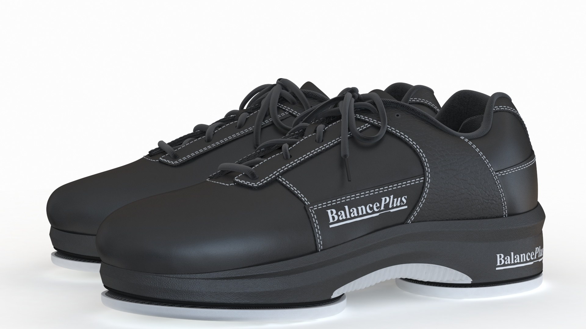 3D Curling Shoes Balance Plus - TurboSquid 1981379