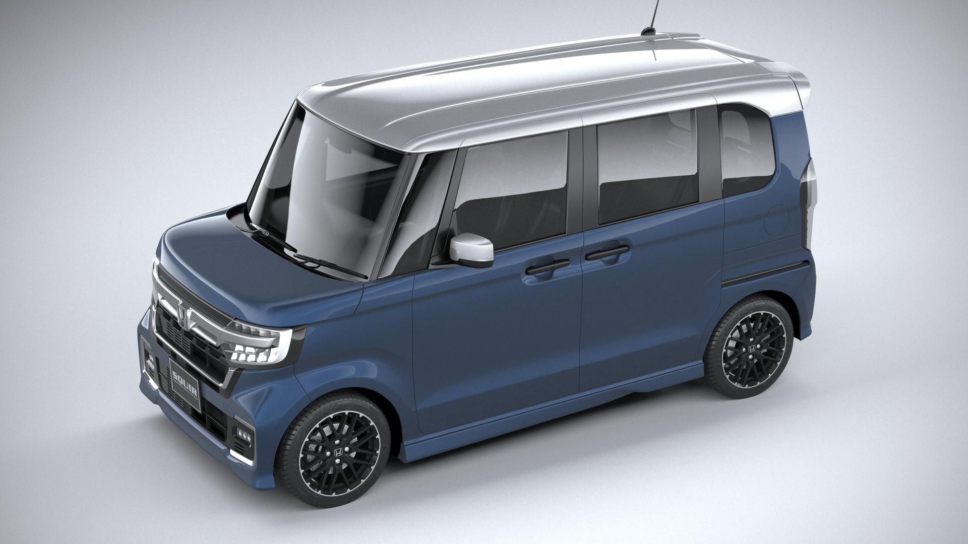 Honda N-Box Custom 2022 3D model - TurboSquid 1882344