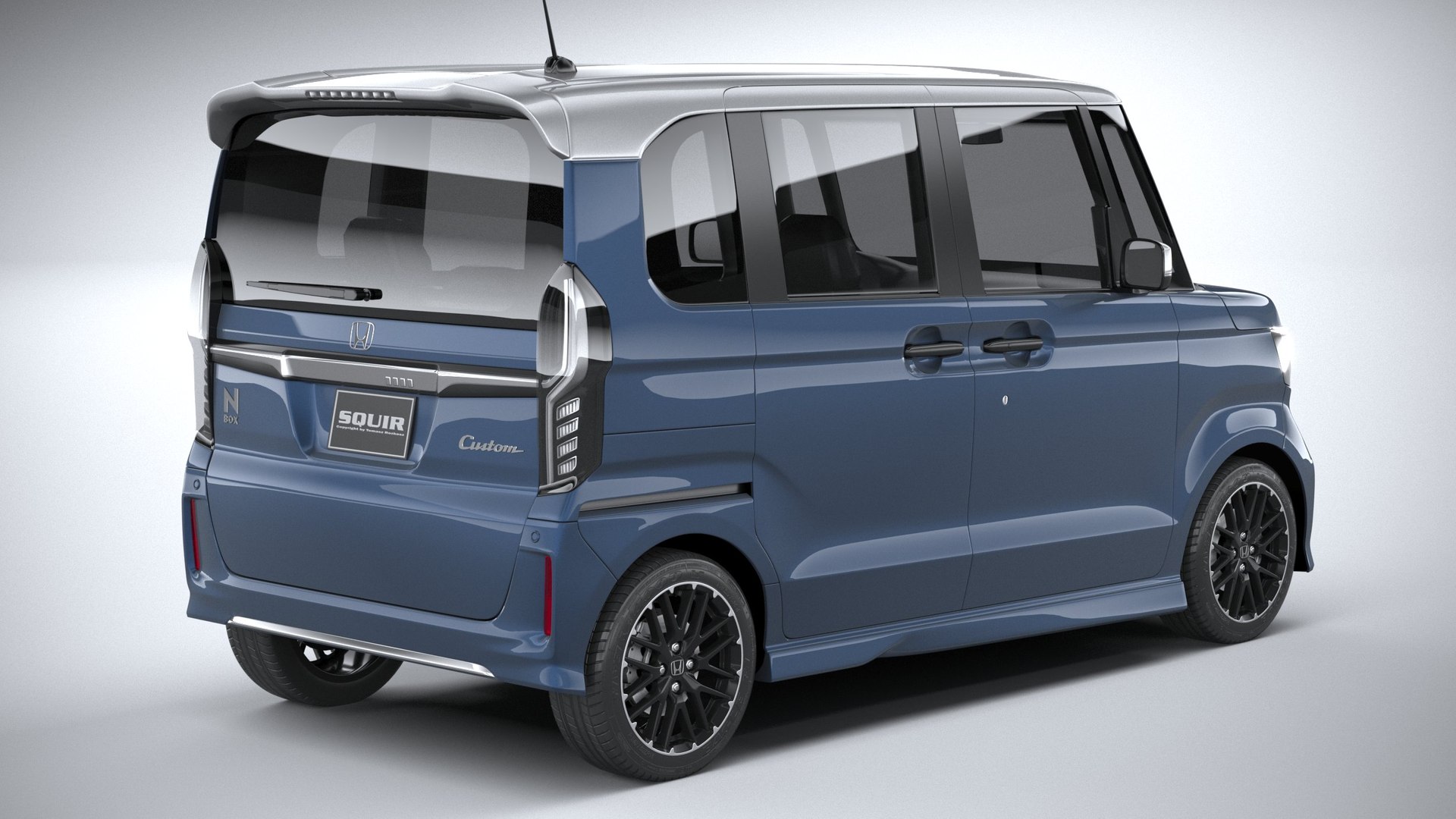 Honda N-Box Custom 2022 3D model - TurboSquid 1882344