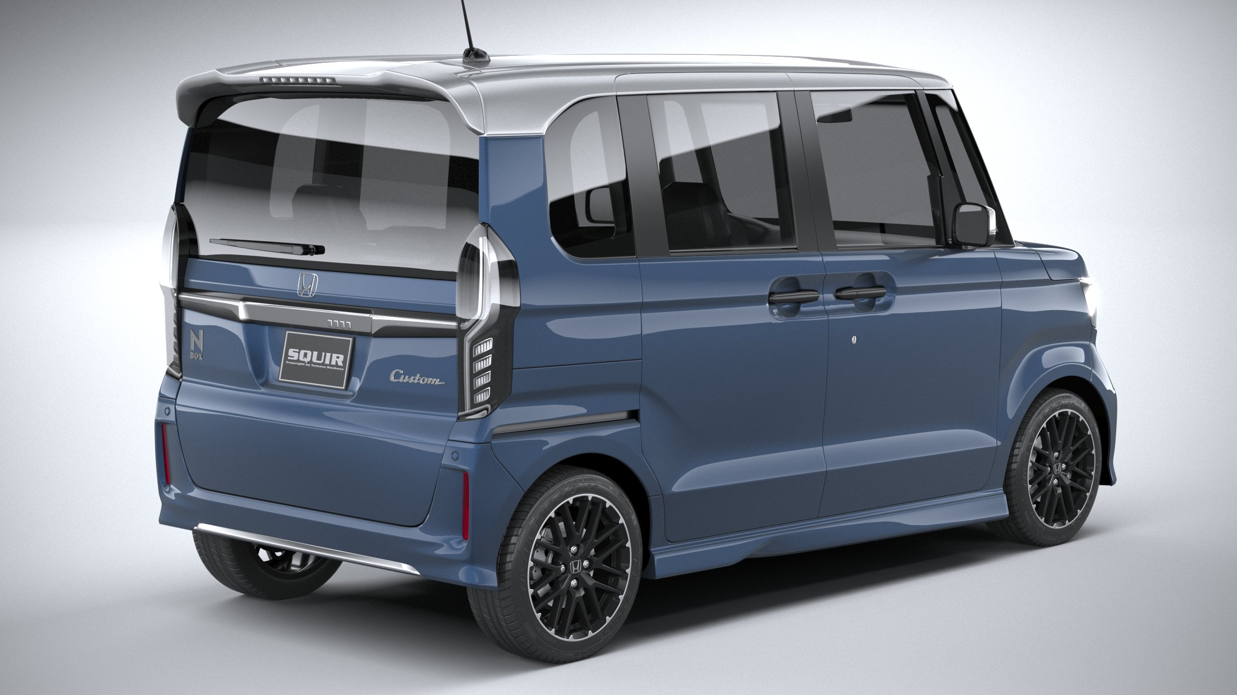 Honda N-Box Custom 2022 3D model - TurboSquid 1882344