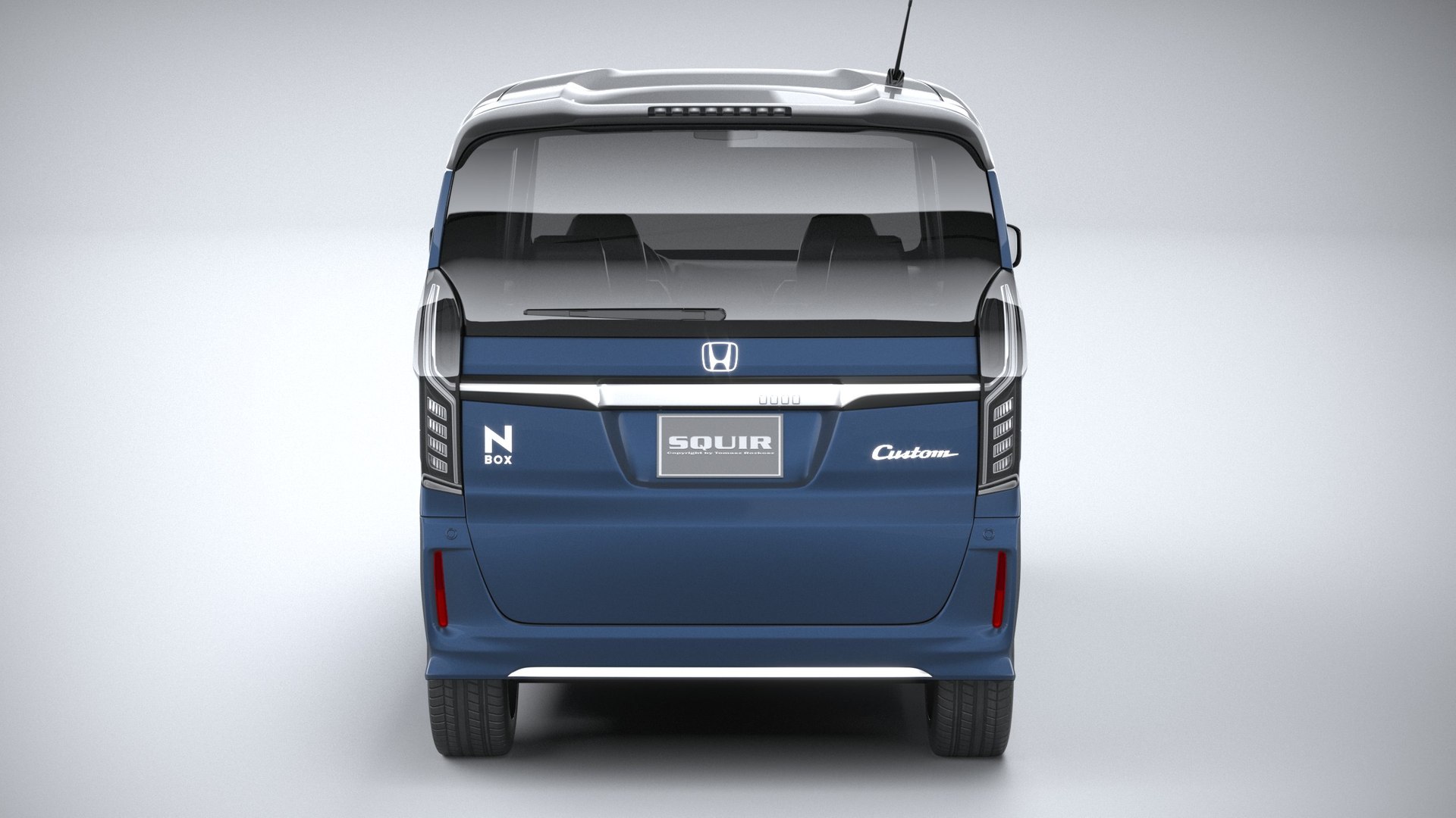 Honda N-Box Custom 2022 3D Model - TurboSquid 1882344