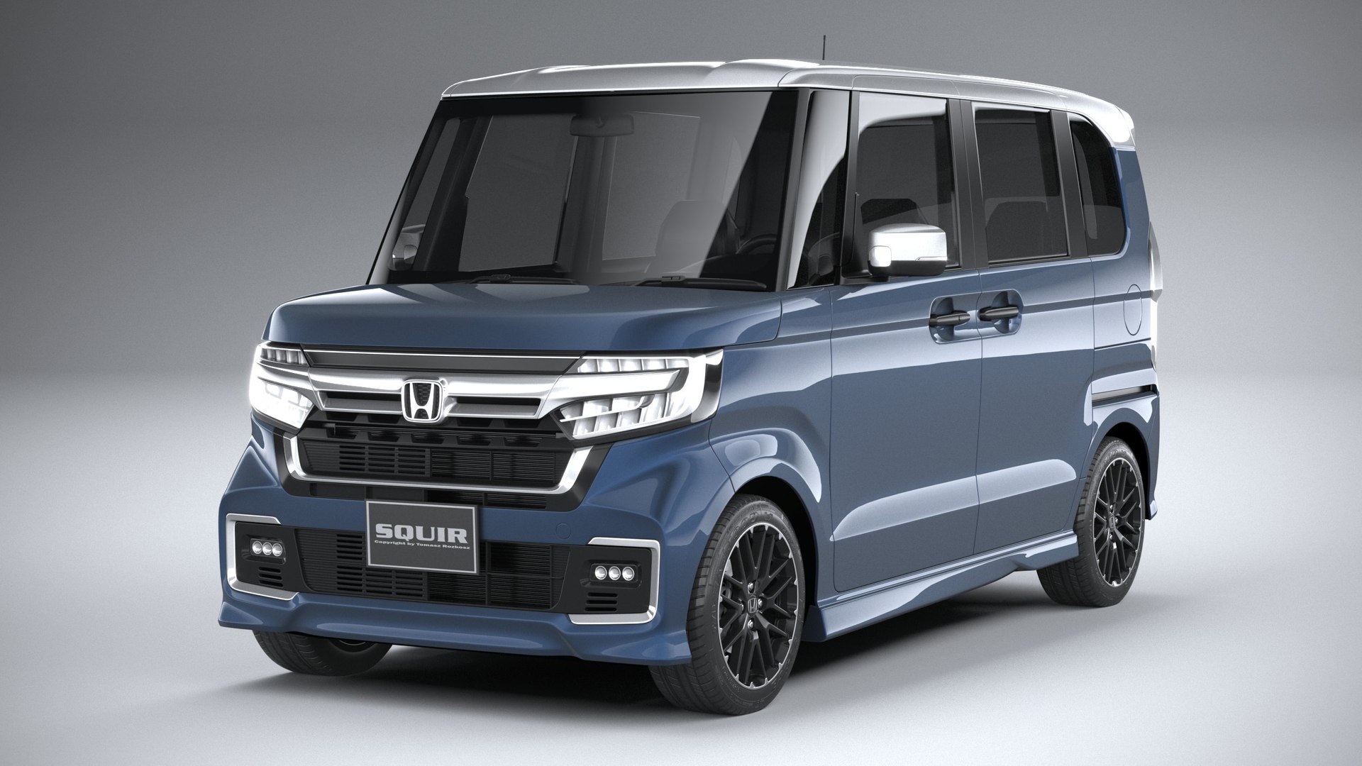 Honda N-Box Custom 2022 3D Model - TurboSquid 1882344