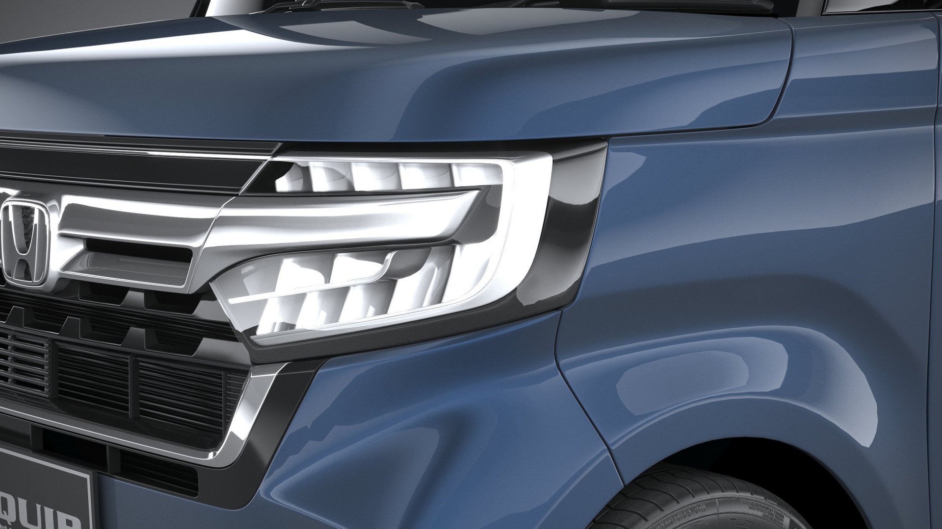 Honda N-Box Custom 2022 3D model - TurboSquid 1882344