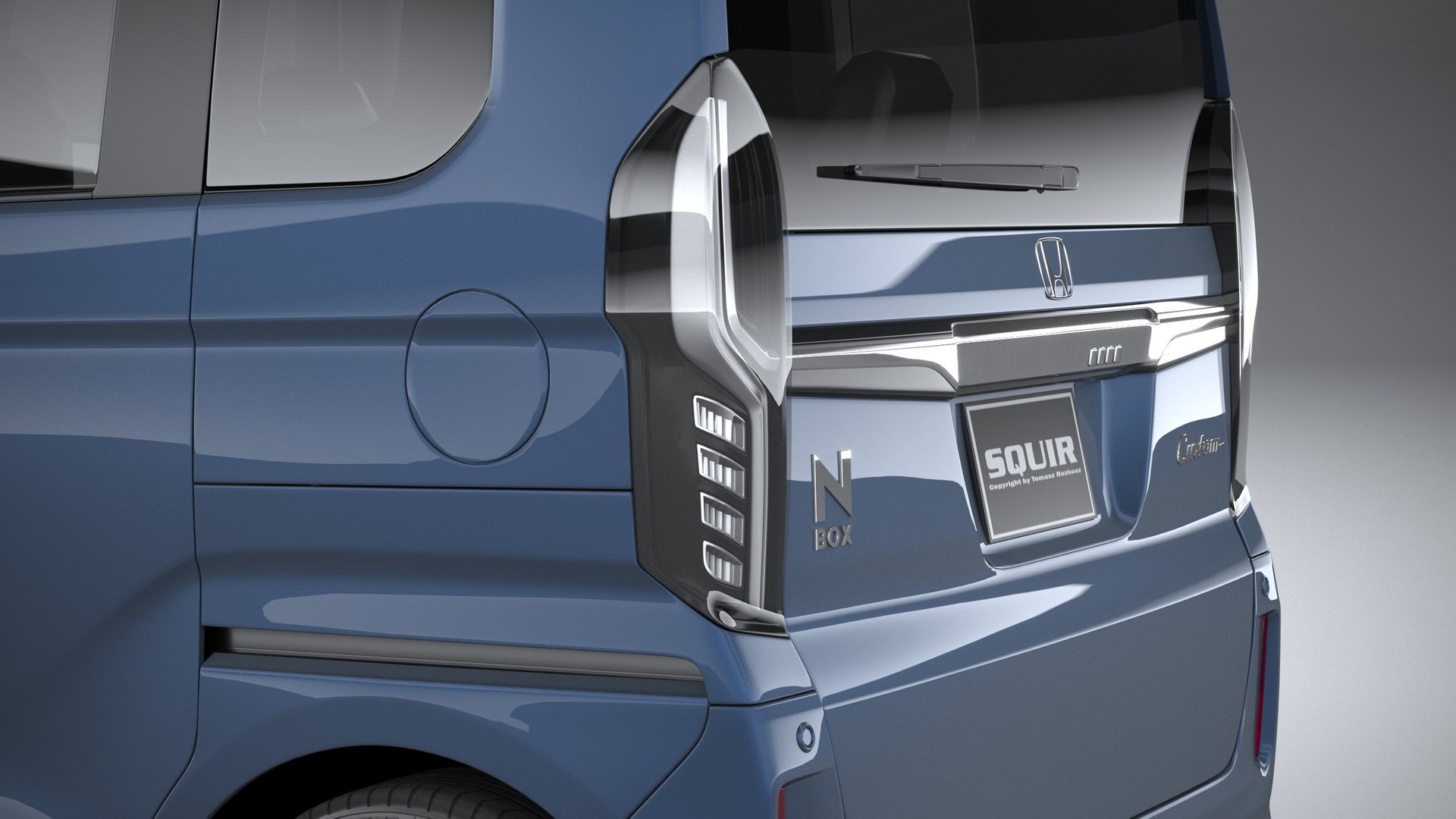 Honda N-Box Custom 2022 3D Model - TurboSquid 1882344