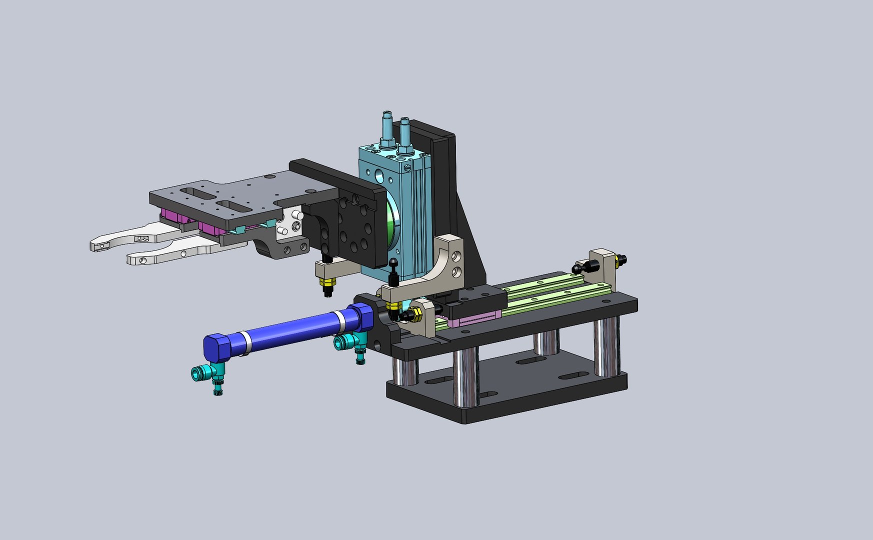 3D Rotating Mechanism - TurboSquid 2344036