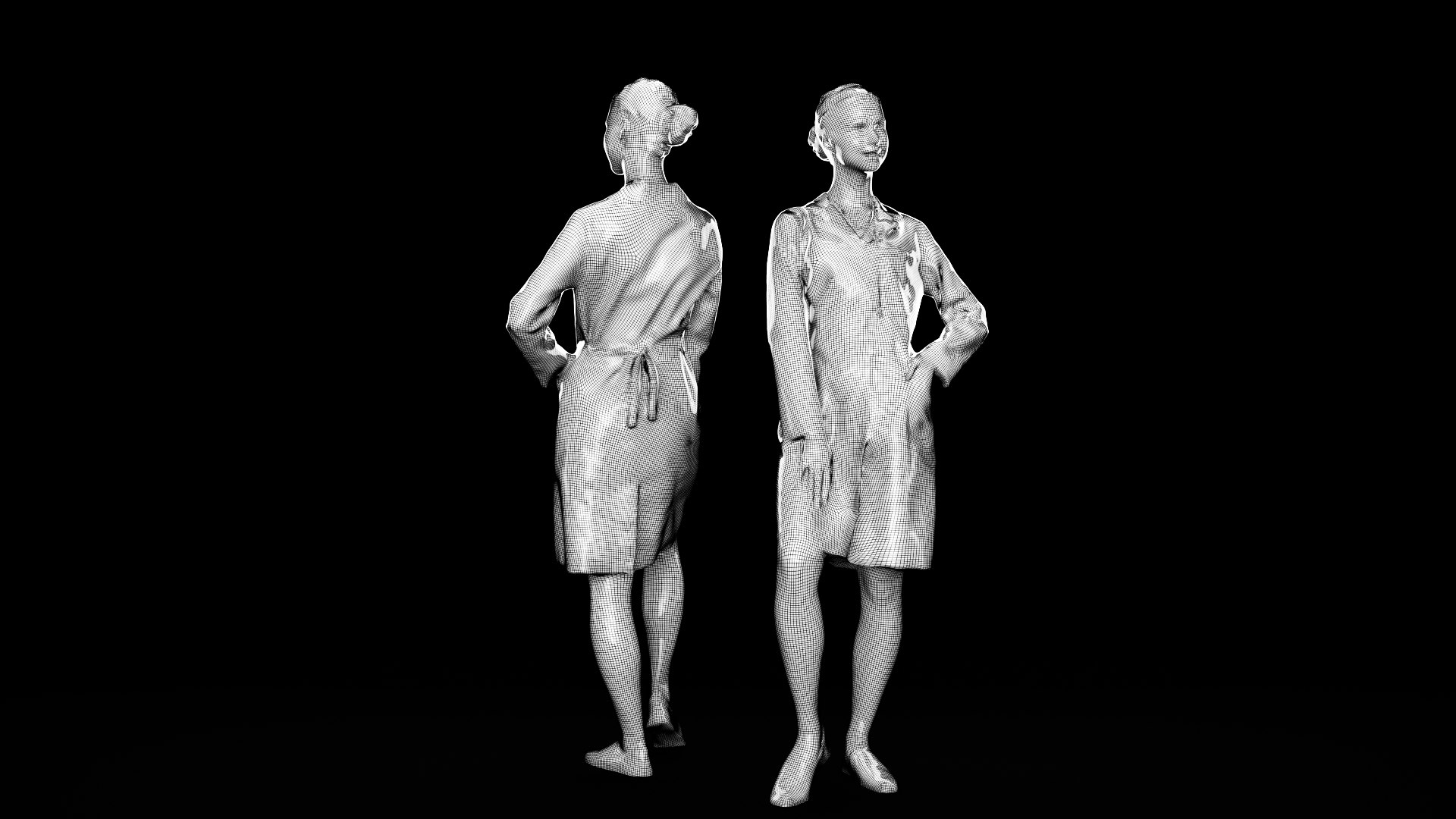 3D Photogrammetry Human Young Woman Model - TurboSquid 1436117