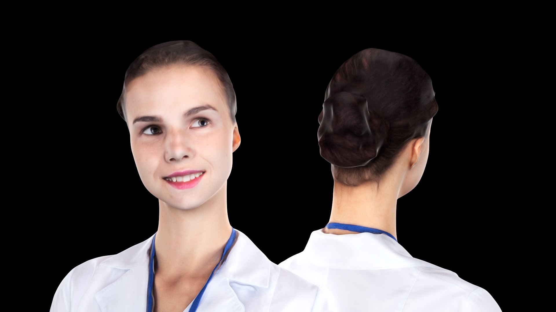 3D Photogrammetry Human Young Woman Model - TurboSquid 1436117