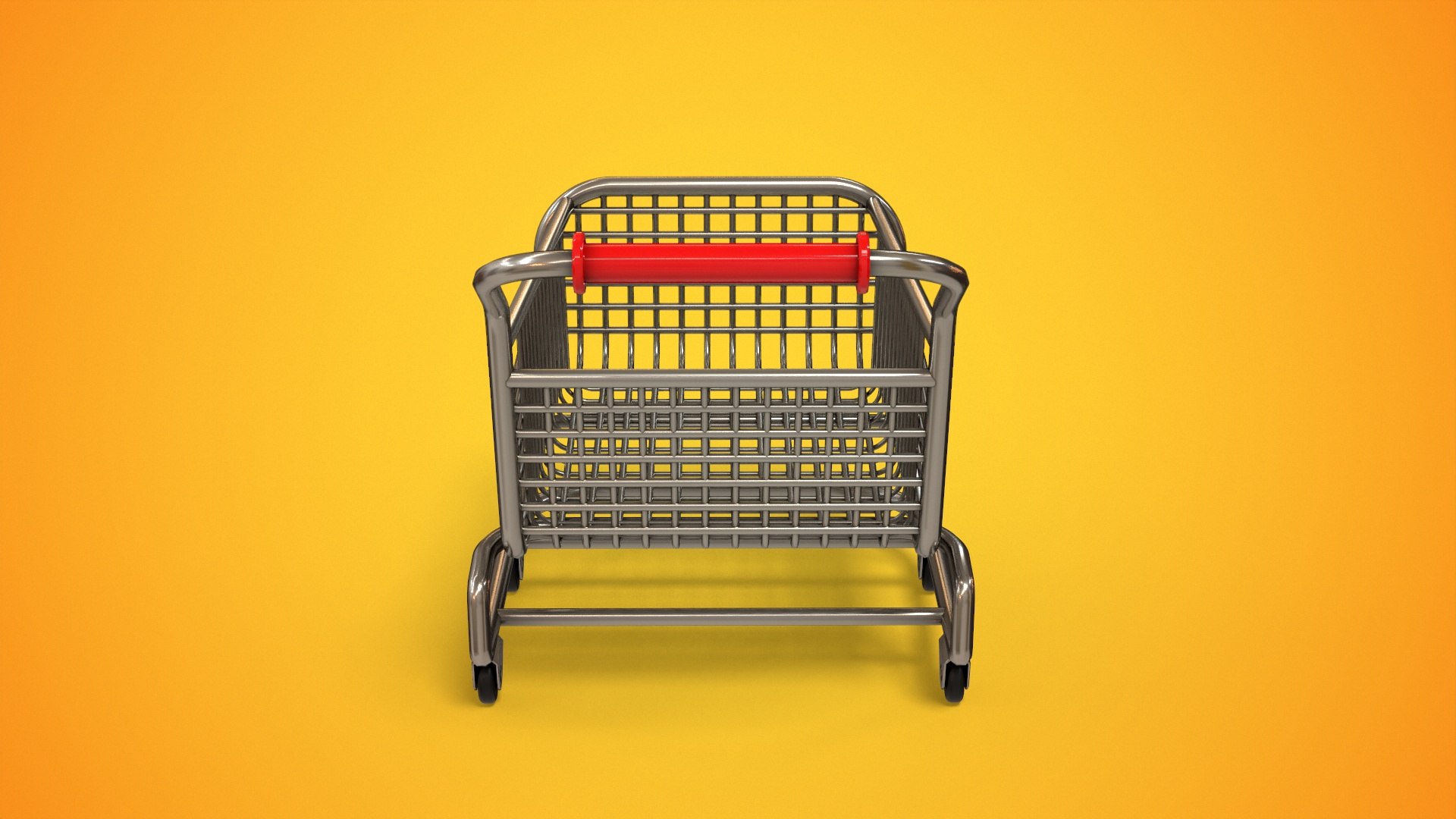 3D Stylized Shopping Cart - TurboSquid 2001775
