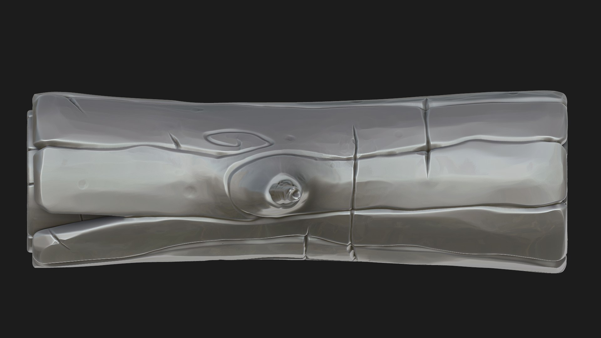 Stylized Log Model - TurboSquid 1803333