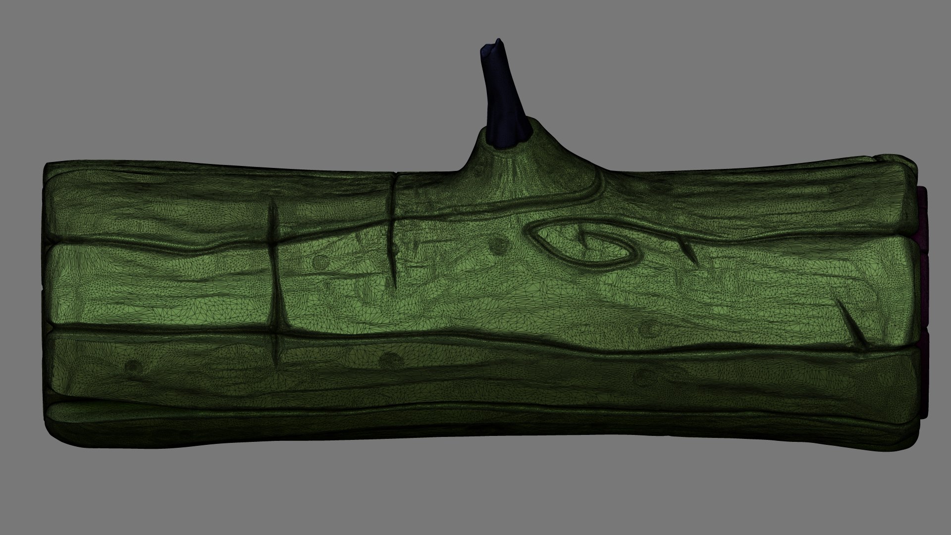 Stylized Log Model - TurboSquid 1803333