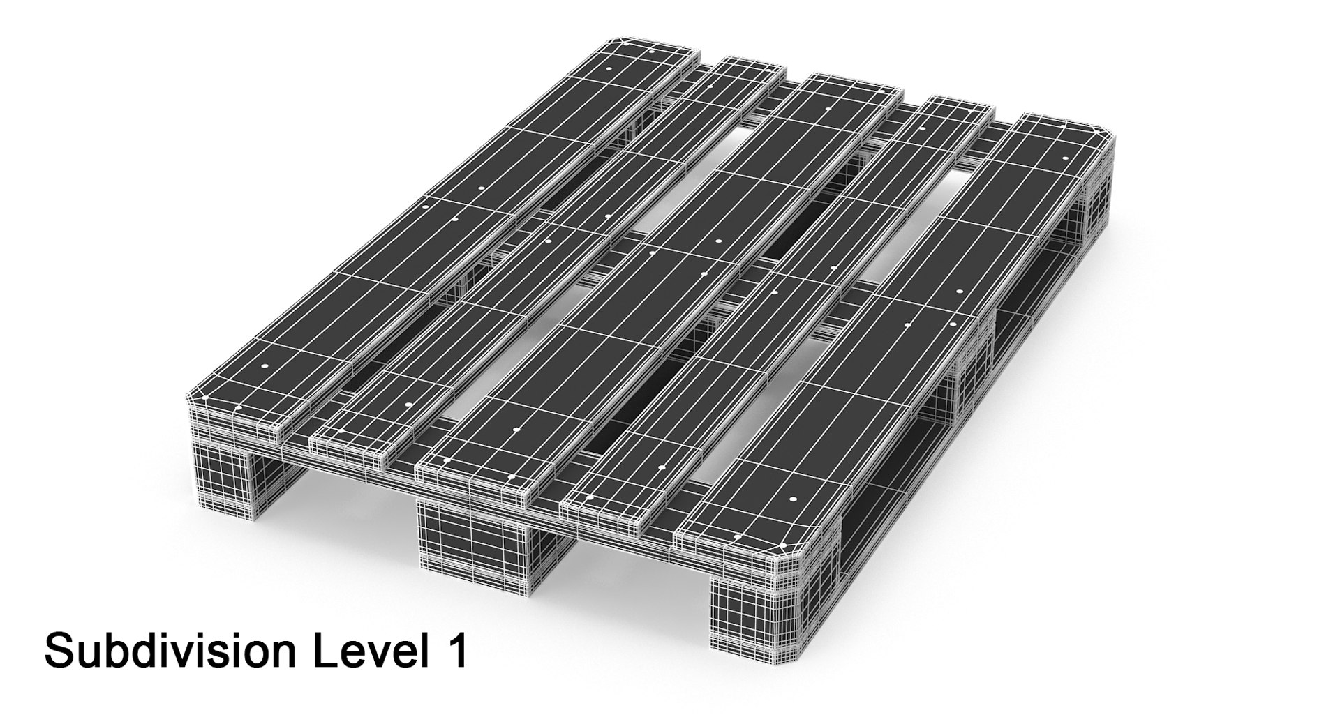 3D euro pallet eur model - TurboSquid 1226846