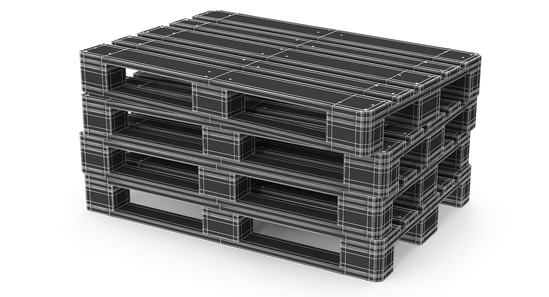 3D euro pallet eur model - TurboSquid 1226846