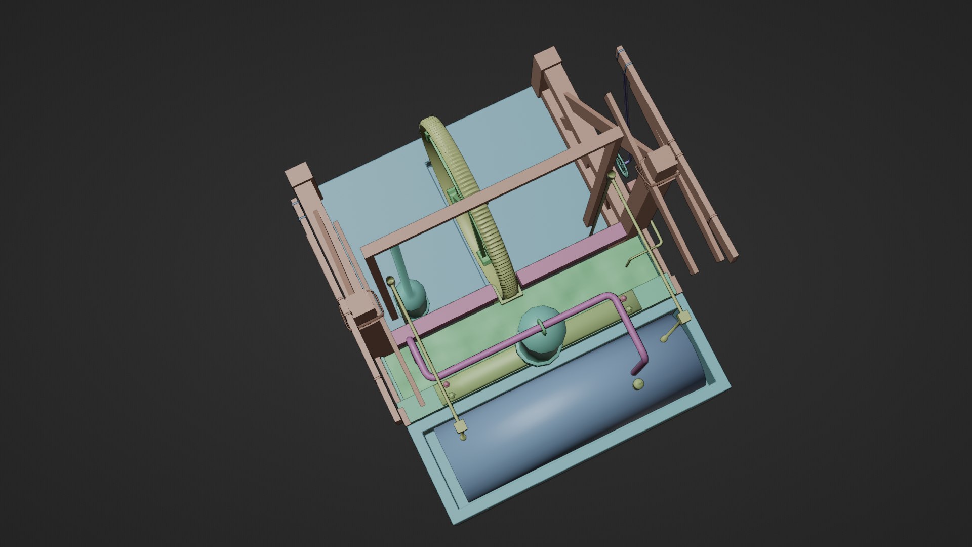 STEAM ENGINE 3D model - TurboSquid 2030787