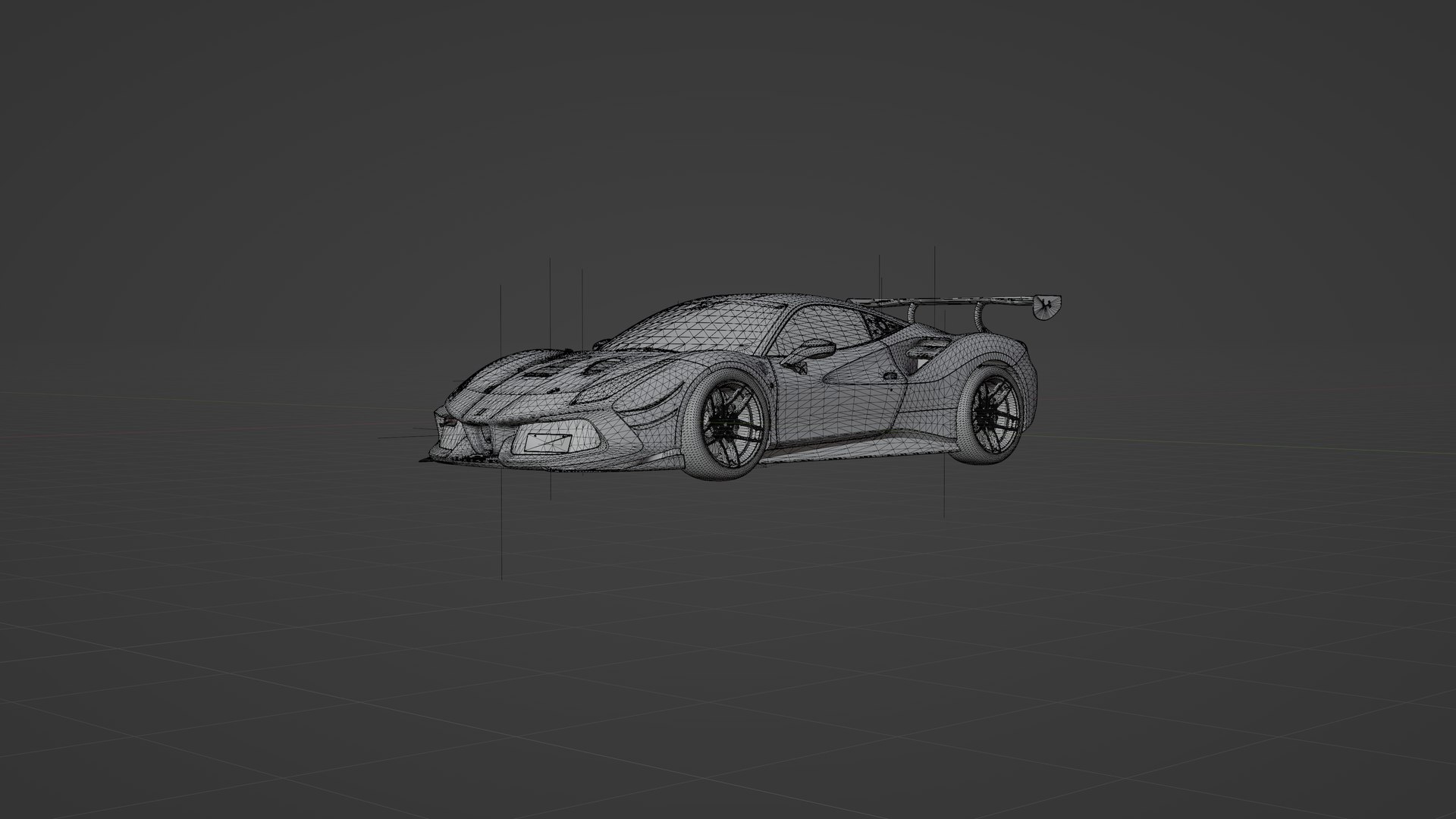 3D Ferrari GTB 488 EVO 3D Model - TurboSquid 2346161