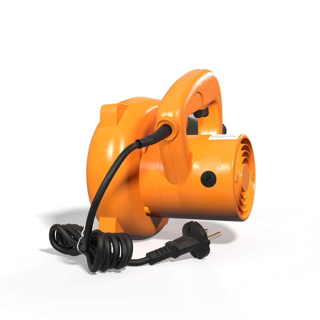 Model Blower 3D - TurboSquid 1860002