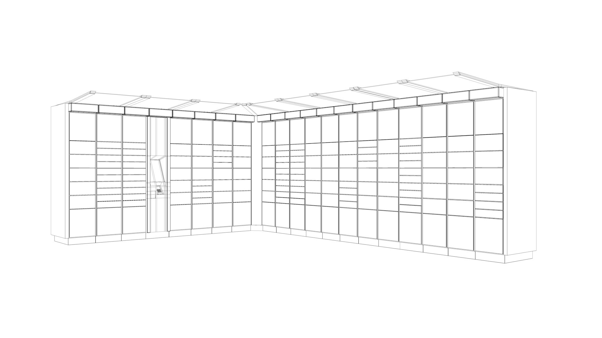 Vending Machines And Parcel Lockers Pack 3D Model - TurboSquid 1945841