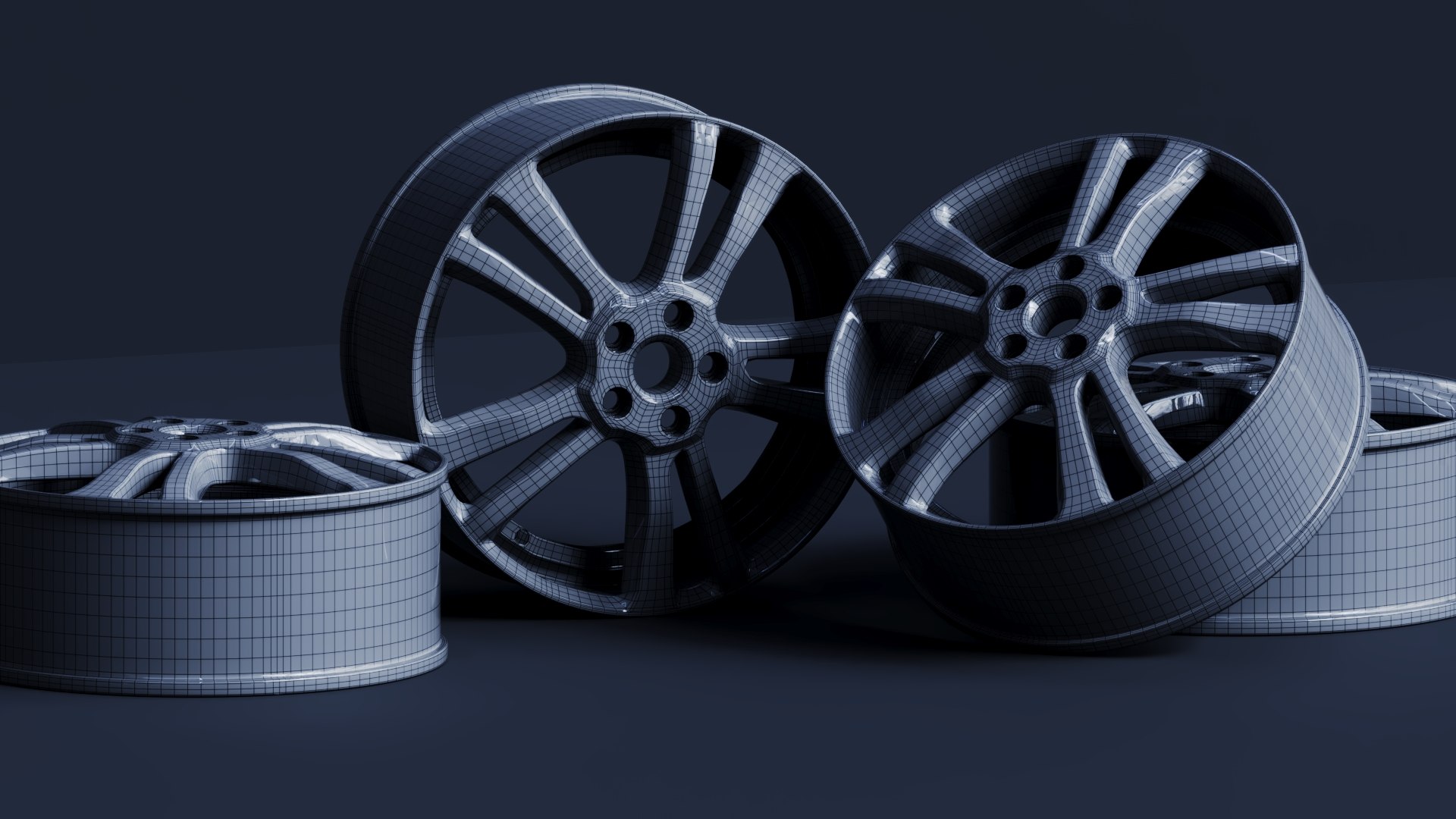 Car Wheel 3D - TurboSquid 2042818
