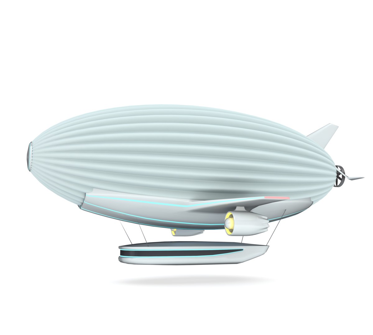 Airship 3d Max
