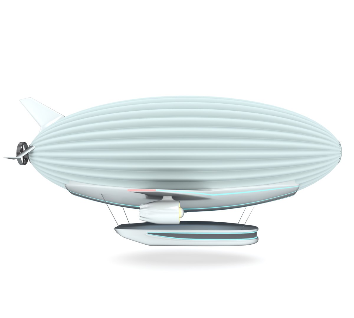 Airship 3d Max