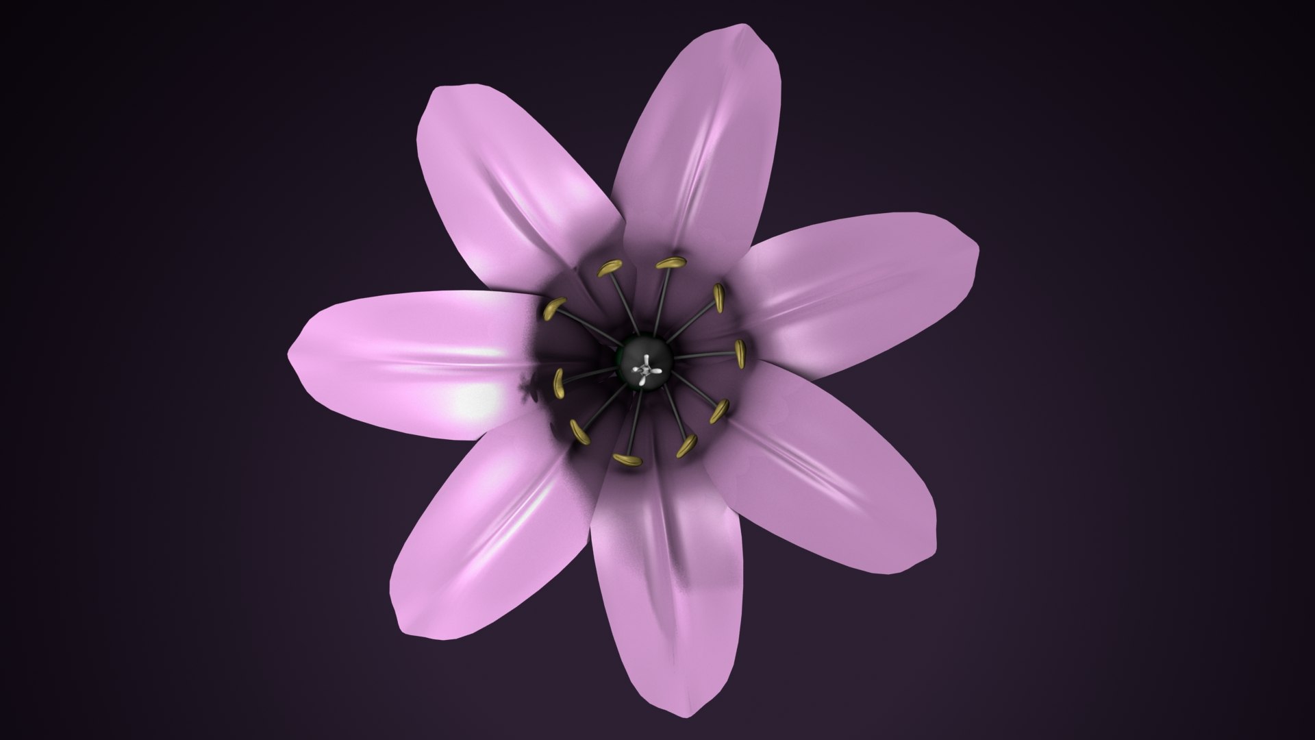 Anther Flower 3D Model - TurboSquid 1825781