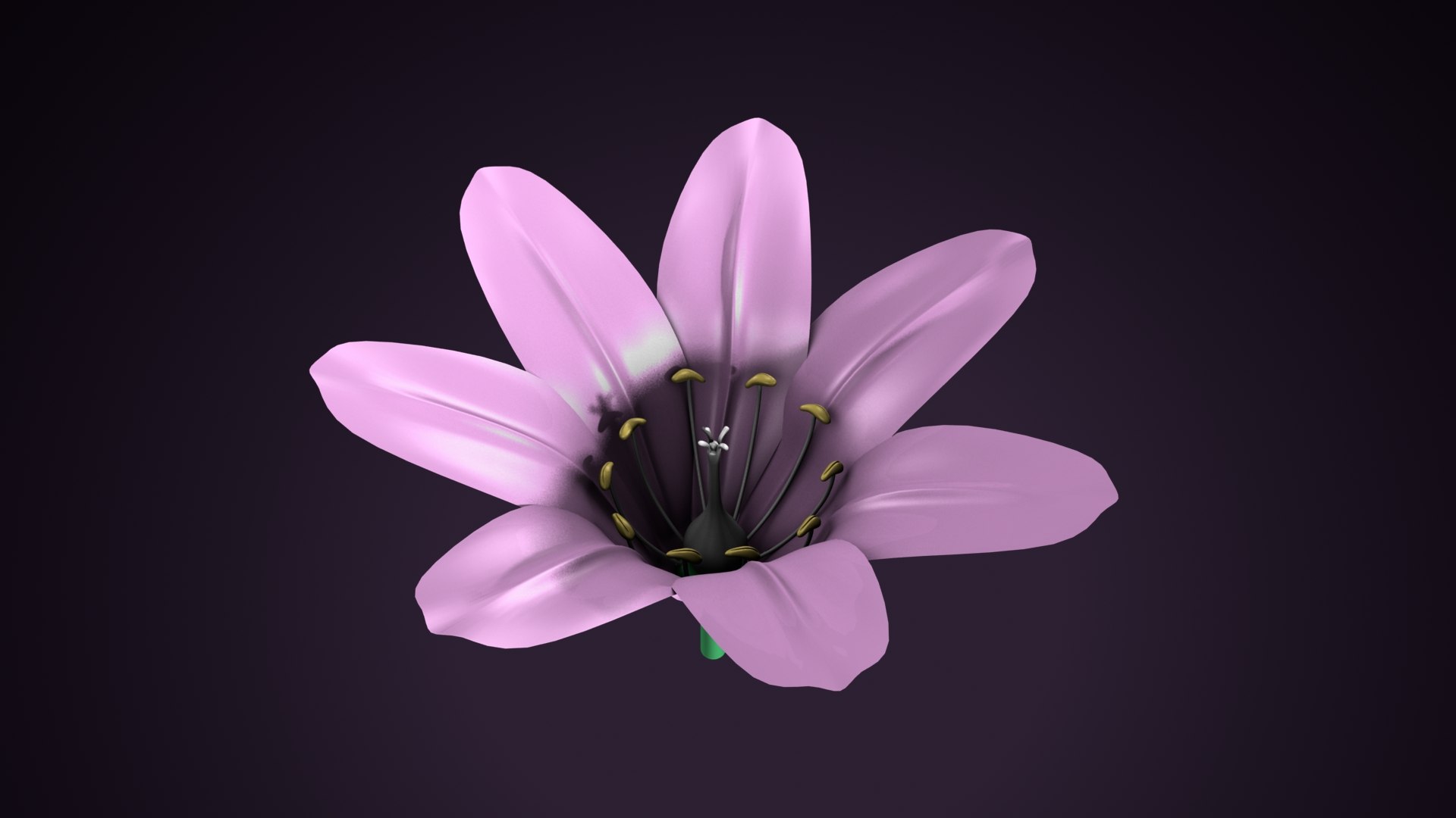 Anther Flower 3D Model - TurboSquid 1825781