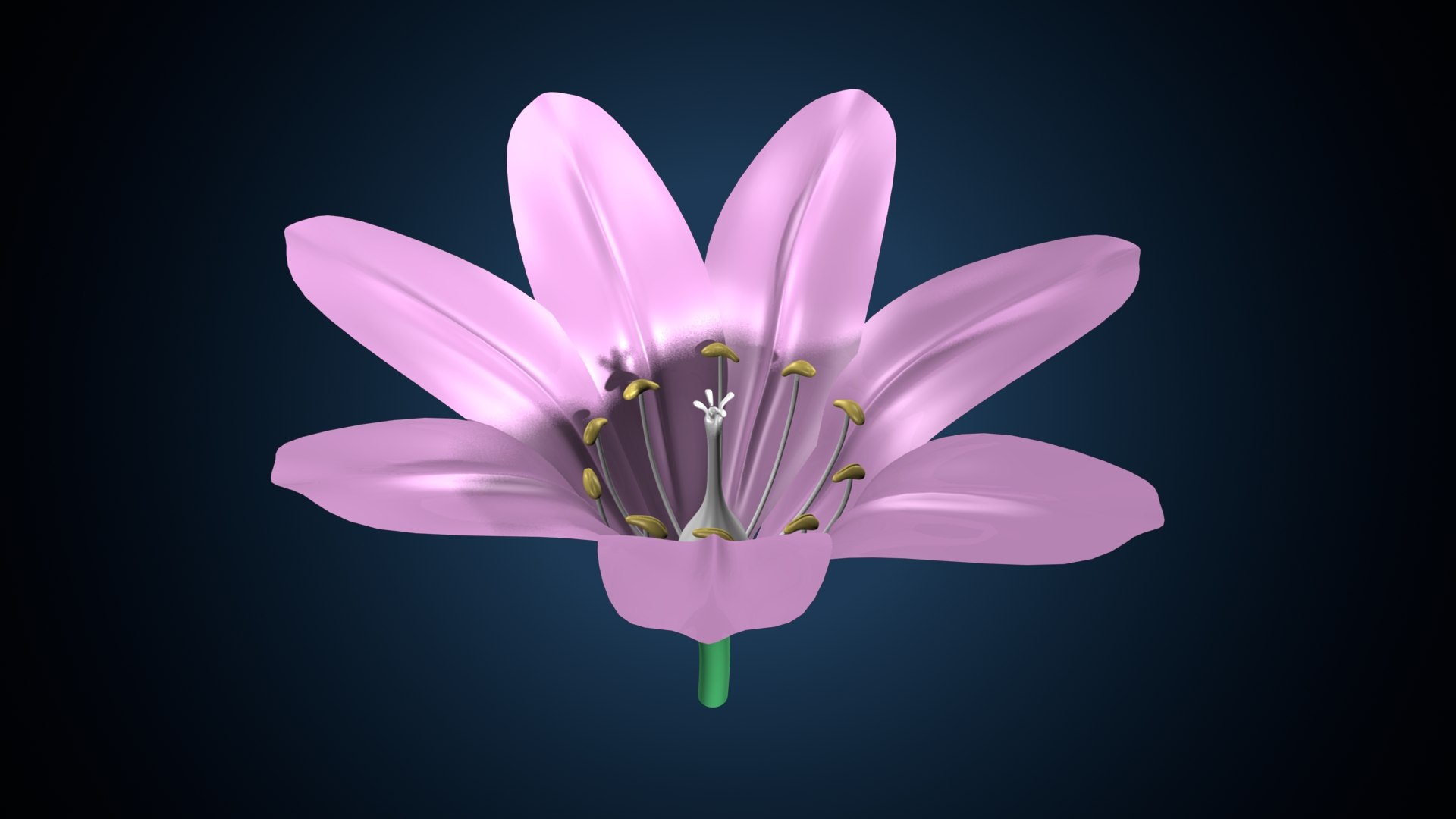 Anther Flower 3D Model - TurboSquid 1825781