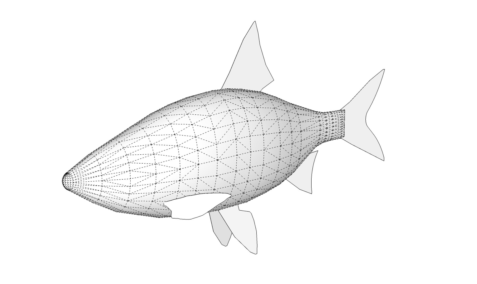 Fish Roach 3D Model - TurboSquid 1388267