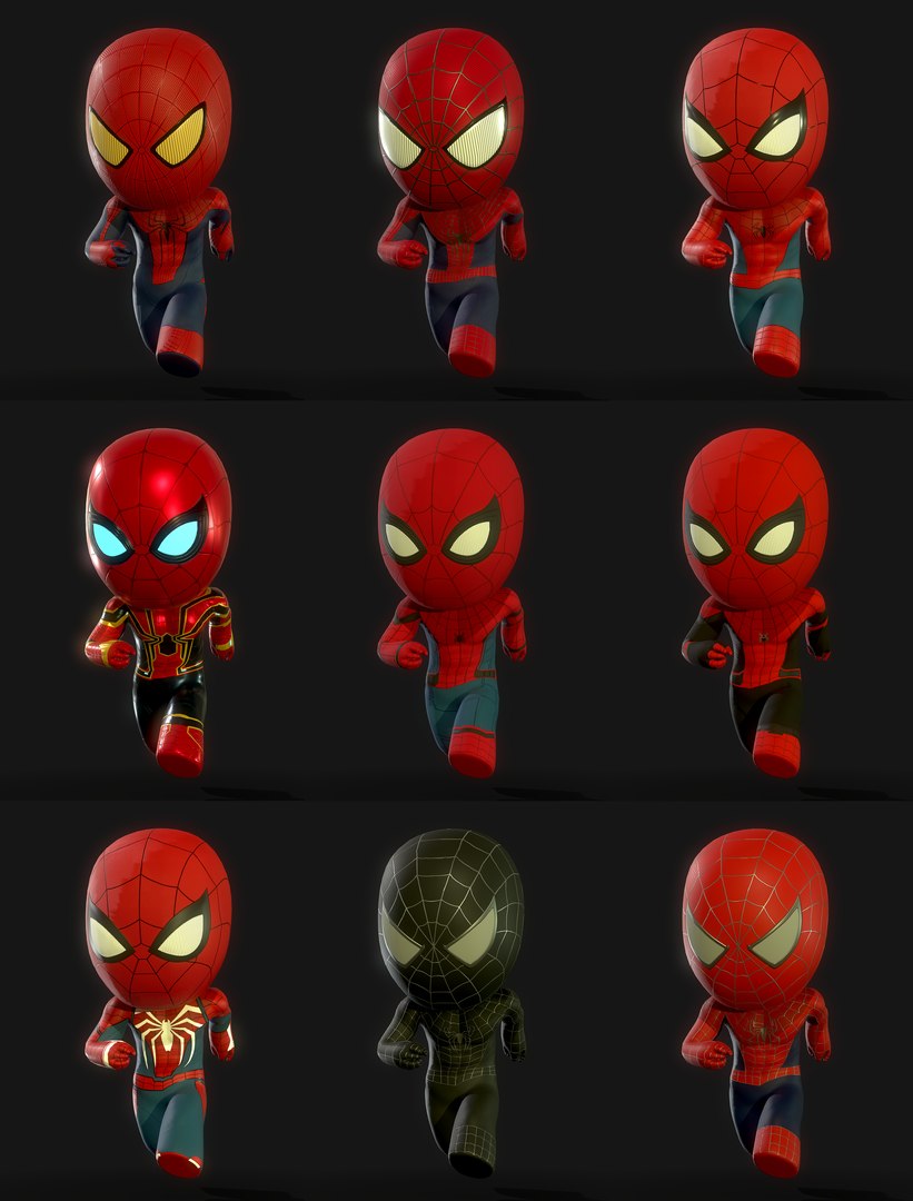 Mini Spidey Project Model - TurboSquid 1579681