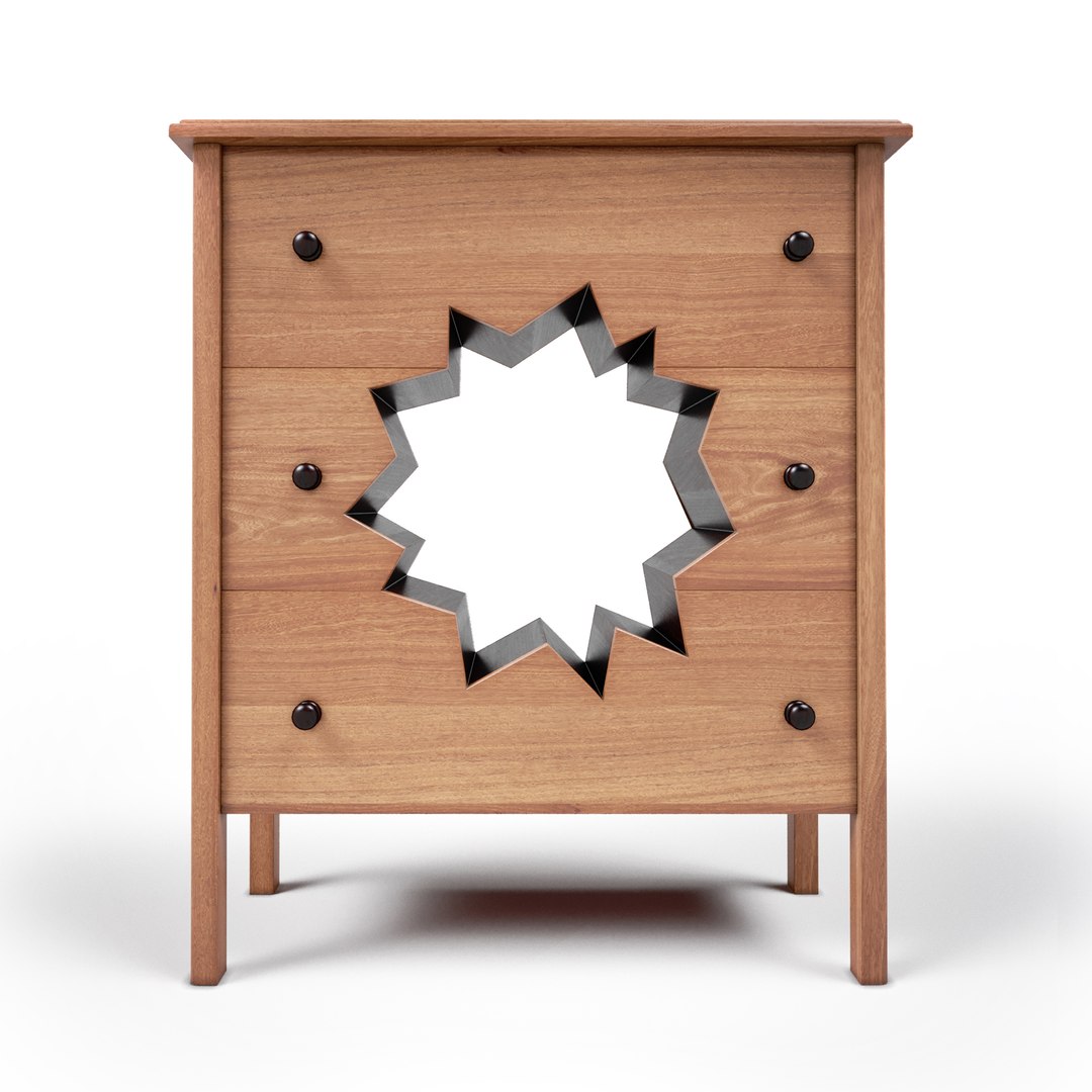 Cabinet Judson Beaumont 3D Model - TurboSquid 1201477