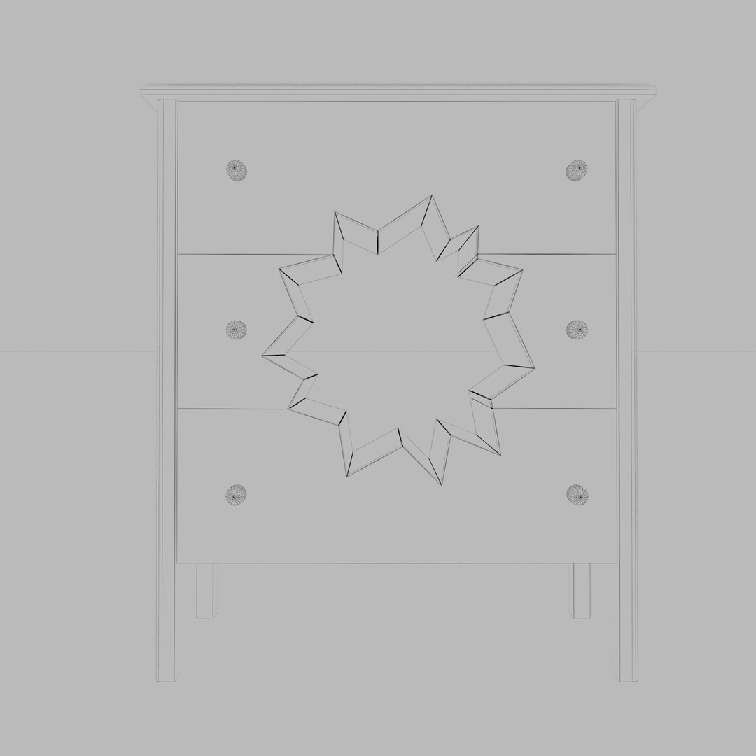 Cabinet Judson Beaumont 3D Model - TurboSquid 1201477