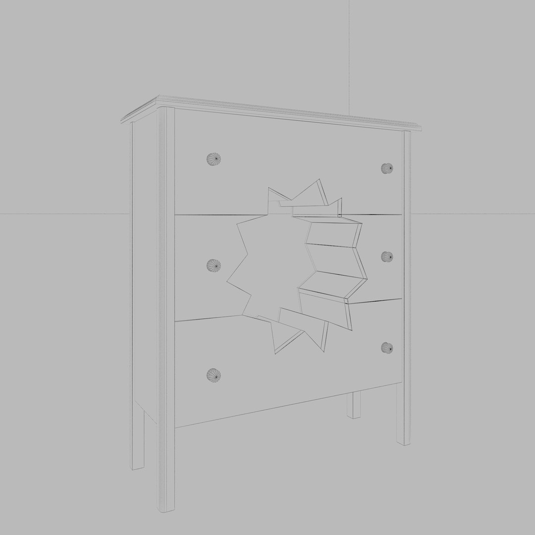 Cabinet Judson Beaumont 3D Model - TurboSquid 1201477