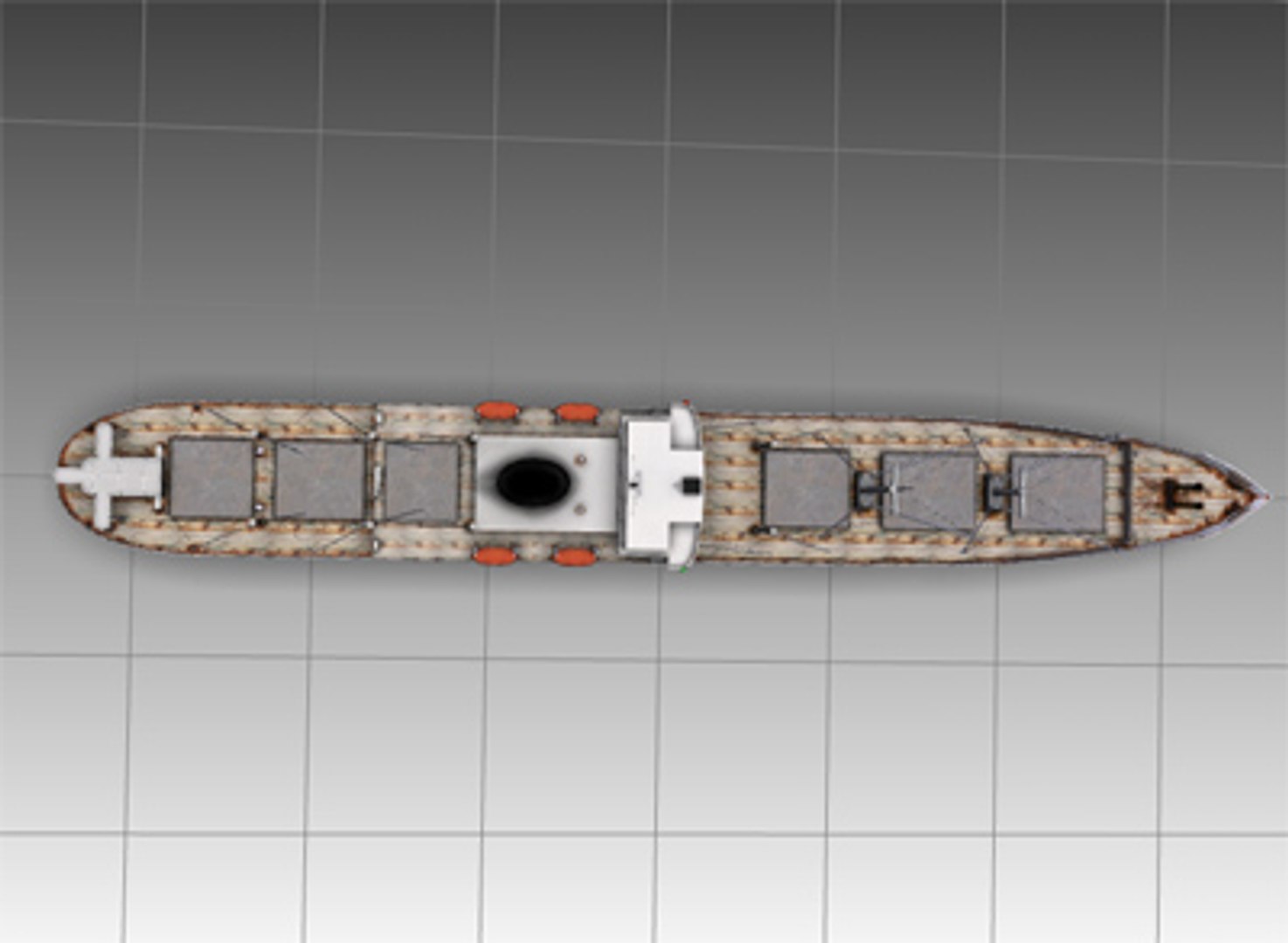 Adelaide Ship Class Cargo 3d Model