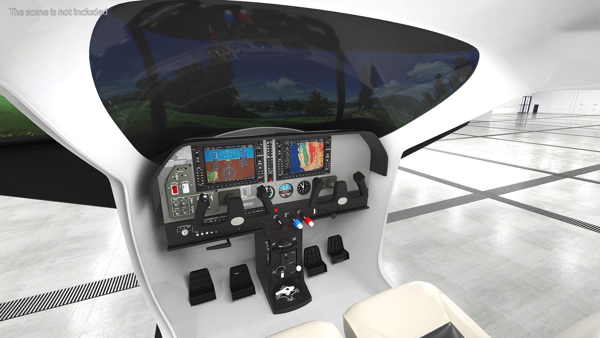 Mobile Flight Simulator Sennheiser Open 3D Model - TurboSquid 2170100